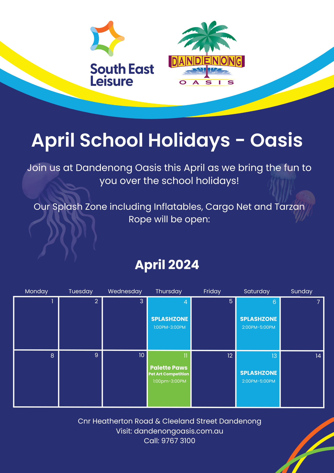 April School Holiday Program - Dandenong Oasis